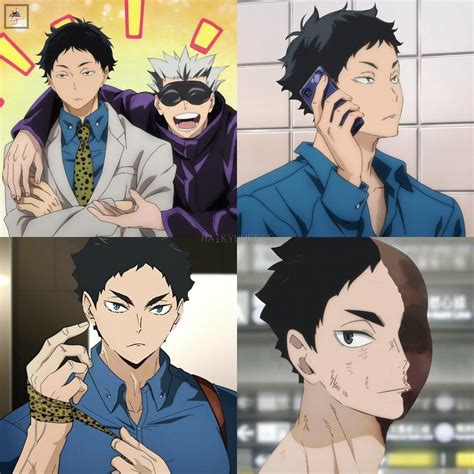 Jujutsu Kaisen X Haikyuu Meme Lucu