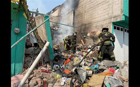 Explosión Por Acumulación De Gas Destruyó Vivienda En Iztapalapa José