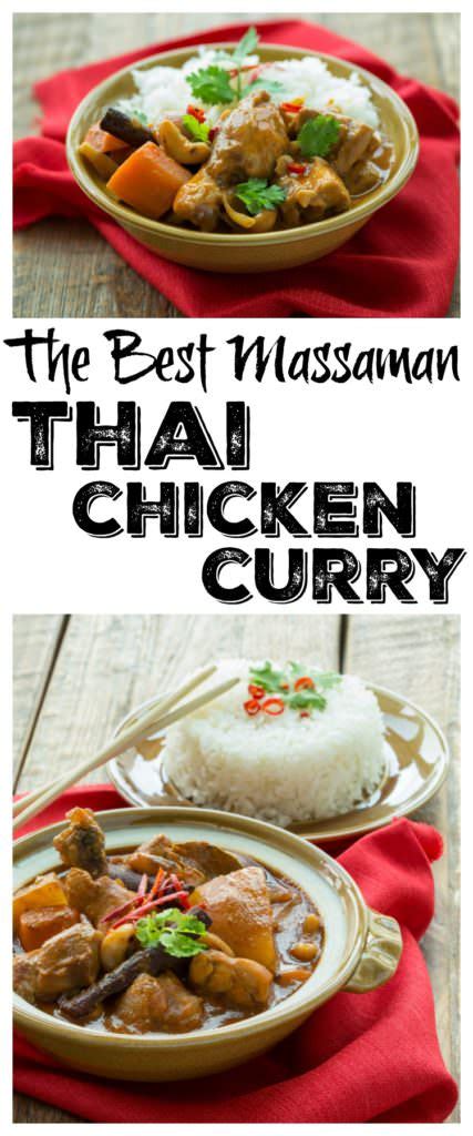 The Best Massaman Thai Chicken Curry Recipe My Mommy Style
