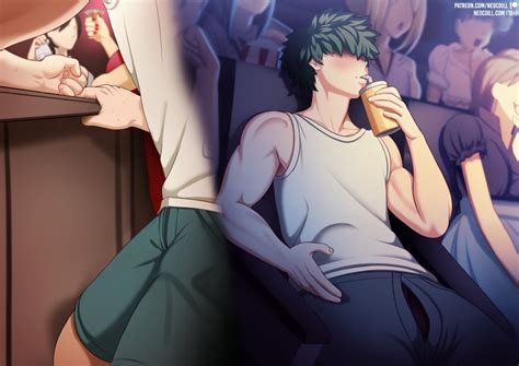 rule 34 exhibitionism invisible my hero academia neocoill no text