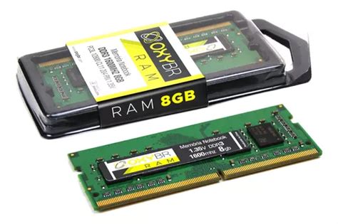 Memória Ram Notebook OxyBR DDR3L 8GB 1600MHz 1 35V Frete grátis