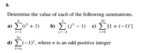 Solved Determine The Value Of Each Of The Following Chegg
