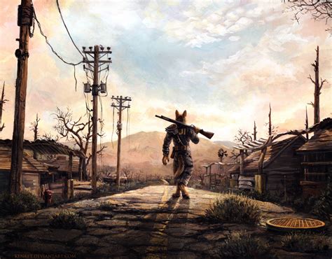 furry canine Fallout 3 furry милитаризм furry with weapon