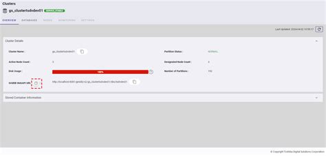 Management Gui Reference For Griddb Cloud For Free Plan