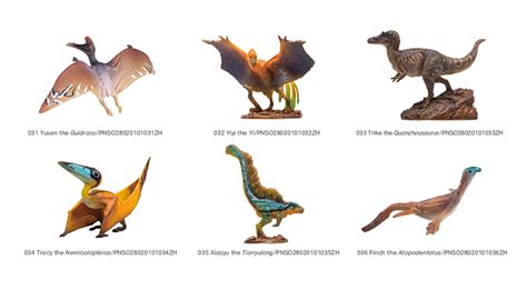 Mini Figure Set Of 48 By Pnso Dans Dinosaurs