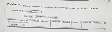 Solved Problem If There Are Babes In A Class In Chegg Com