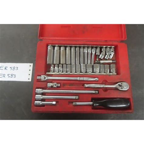 Snap On 36 Piece 1 4 Drive Socket Set