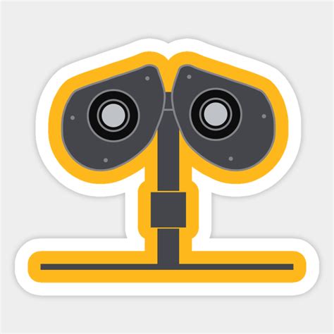 Wall E Eyes Wall E Sticker Teepublic