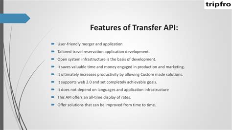 ppt transfer api powerpoint presentation free download id 12429819