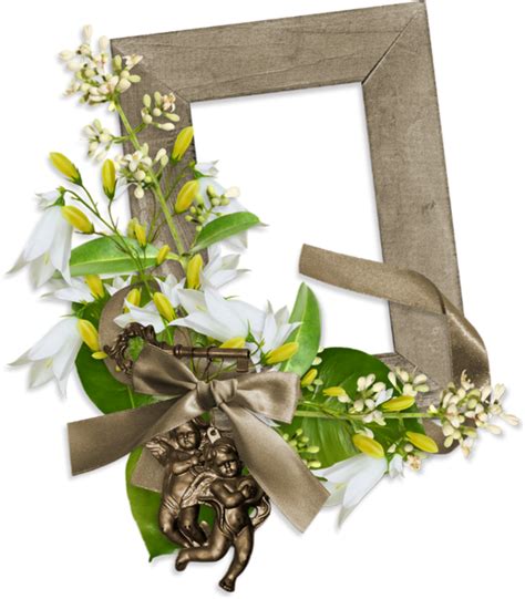 Mariage Cadre Png Cluster Wedding Cluster Frame Png