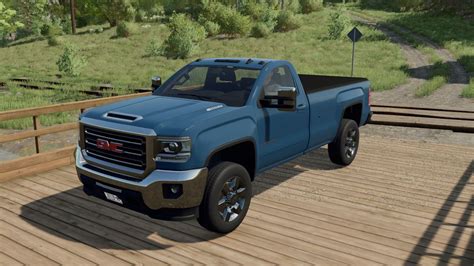 2017 Gmc Sierra 3500hd Single Cab Long Bed Fs22 Kingmods
