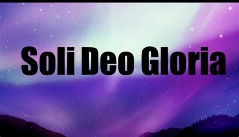 Bach And Handel Share Soli Deo Gloria