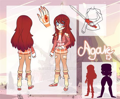 {steven universe oc} agate~ by korinichi on deviantart