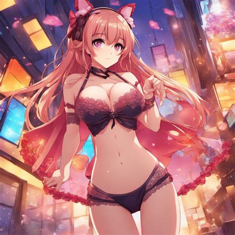 Sexy Anime Girl Lingerie By Qxy1234 On Deviantart