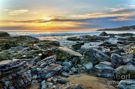 Peaceful Sunset At Crystal Cove Photograph By Eddie Yerkish Fine Art