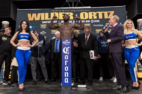 Photos Wilder Ortiz Ready For War MONSTER Weigh In Gallery