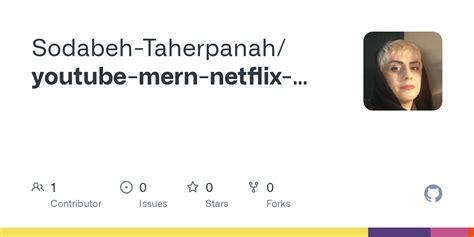 github sodabeh taherpanah youtube mern netflix app