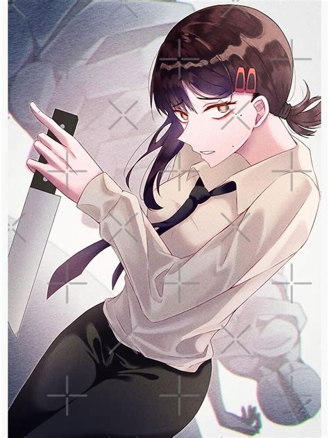 Higashiyama Kobeni Chainsaw Man Anime Waifu Photographic Print For