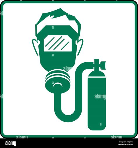 Self Contained Breathing Apparatus Sign Stock Vector Image Art Alamy