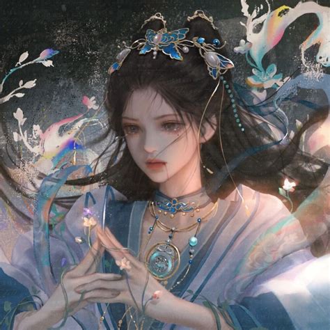 Pin Di D3 Ava Nữ Art Ilustrasi Karakter Ilustrasi Fantasi