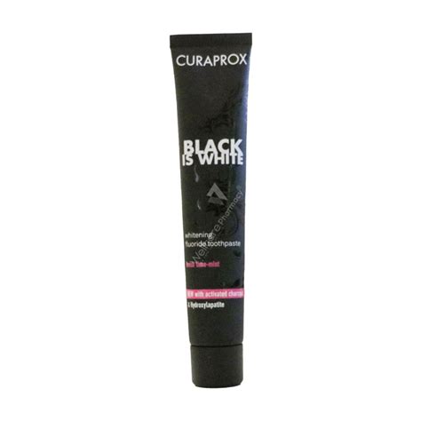 Curaprox Black Is White Toothpaste Set Charcoal Whitening 48 Off