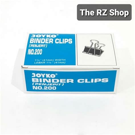Jual Binder Clips Penjepit Kertas Joyko No Joyko Shopee Indonesia