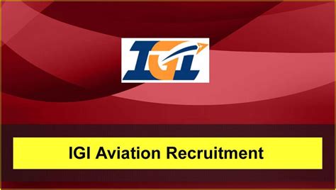 Igi Aviation Services Private Limited Recruitment 2024 Airport Ground