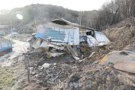 산불 특별재난지역 재산 피해 326억 달해 홍주일보