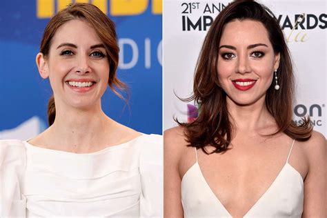 Alison Brie On Shooting Easy Kiss Scene With Aubrey Plaza
