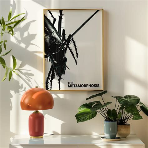 Kafkas Metamorphosis Bug Franz Kafka Digital Print Gregor Samsa Bold