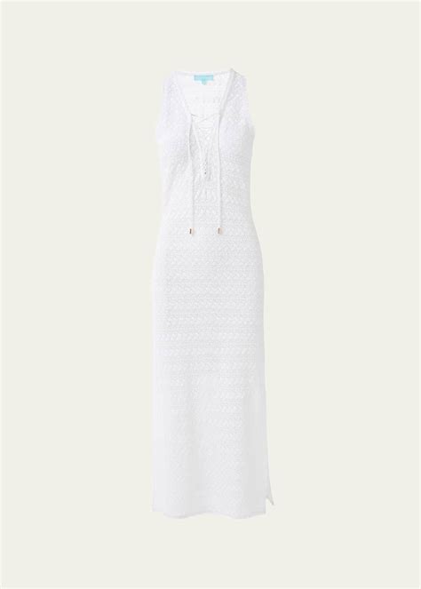 Melissa Odabash Maddie Crochet Knit Maxi Dress Bergdorf Goodman
