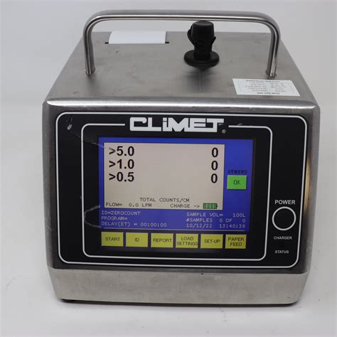 Climet Ci 750t Airborne Particle Counter 750t