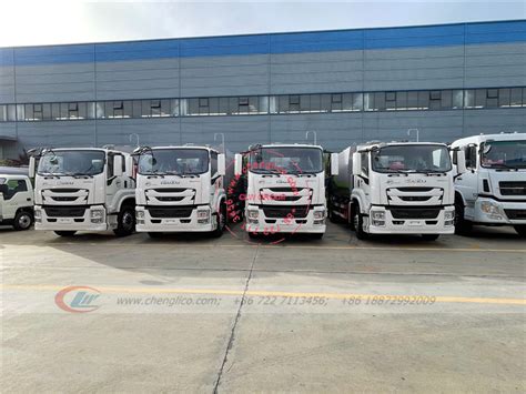 Isuzu Giga Garbage Compactor Trucks To Philippines Chengli Special