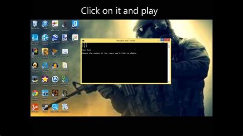 how to play games in notepad youtube