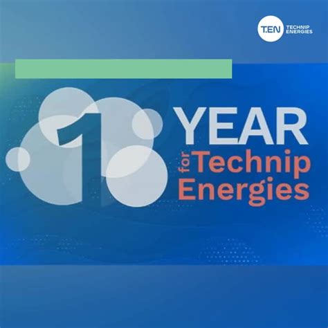 Technip Energies On Linkedin Oneyearforten