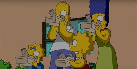 Los Simpson Adelantaron Qué Pasa Si Mirás El Eclipse De Sol Sin Protección