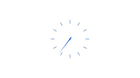 Clock Time Lapse Animation 44762344 Stock Video At Vecteezy