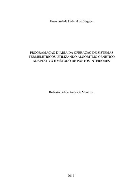 pdf thermal generator scheduling using adaptive genetic algorithm and