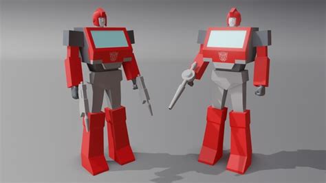 3d Transformers G1 Robots Model Turbosquid 1645963