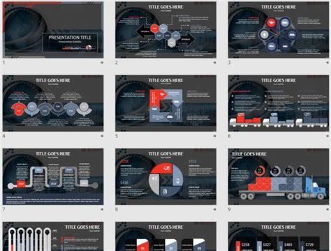 Abstract Tech PowerPoint 168890