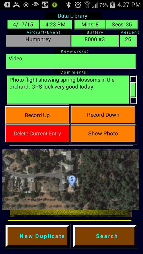 Drone Logger App On Amazon Appstore