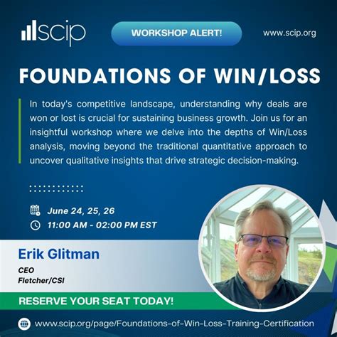 Strategic Consortium Of Intelligence Professionals Scip On Linkedin Analysis Scip Workshop