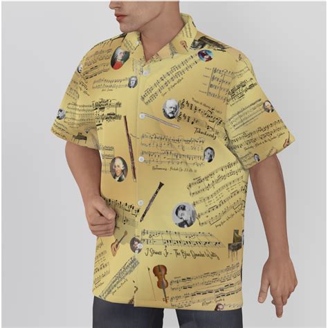 Compose Yourself” Original Art Mens Hawaiian Shirt Artation Creations