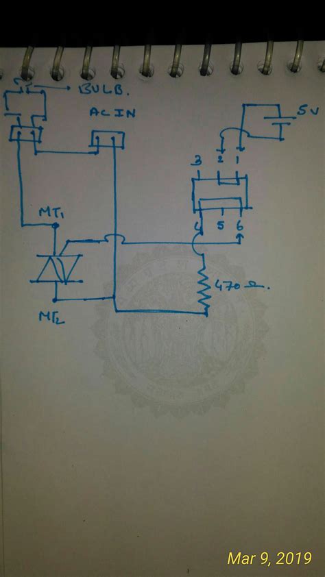 Optoelectronics Cant Get My Led Bulb To Turn On Using Triac And