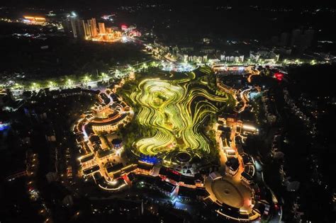 贵州大方古镇梯田夏日夜景迷人 搜狐大视野 搜狐新闻