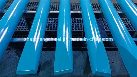 Rock Chisel Wedge Conical Blunt Moil Point Chisel For Hydraulic Breaker