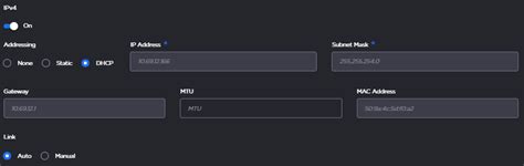 configuring the network