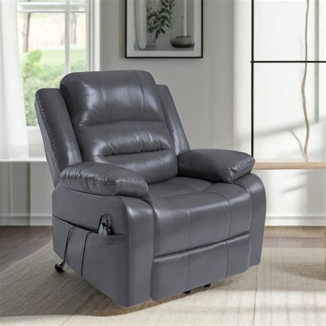 Lark Manor™ Premium Air Leather Power Recliner Chair With Lift Assist