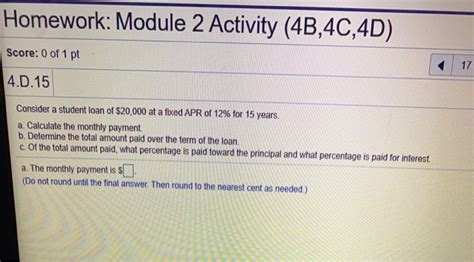 Solved Homework Module 2 Activity 48 40 4d Score 0 Of 1