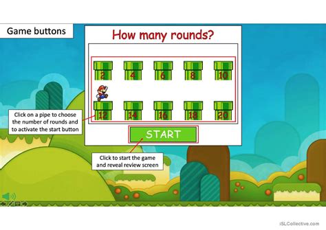 Super Mario Mystery Box Demo English ESL Powerpoints